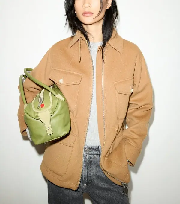 Max & Co. Virgin Wool Utility Jacket
