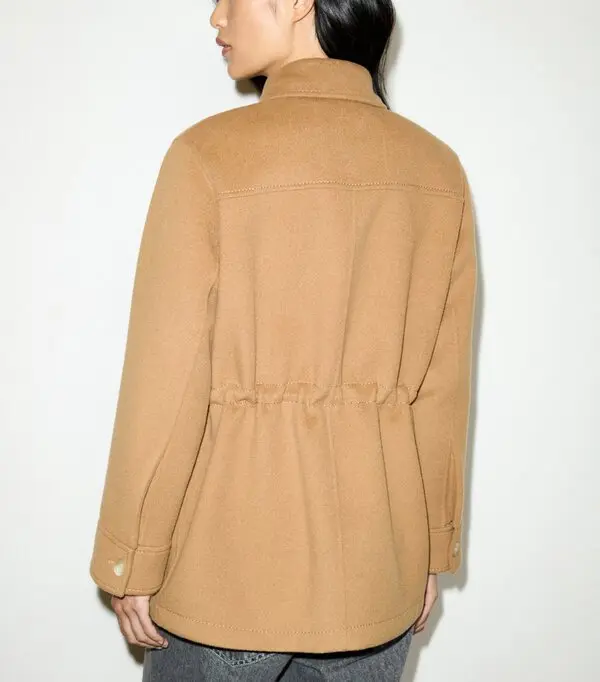 Max & Co. Virgin Wool Utility Jacket