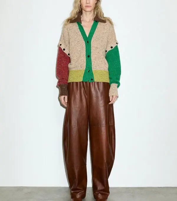 Max & Co. Wool Block-colour Cardigan