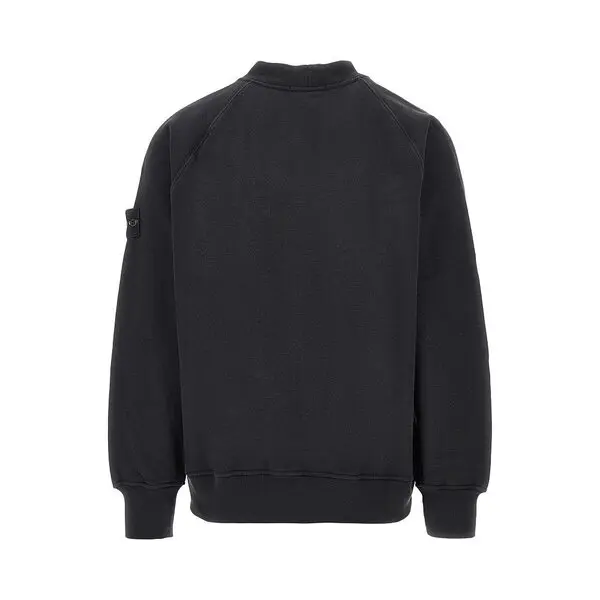 Stone Island Heavy Cotton Crewneck Sweatshirt An
