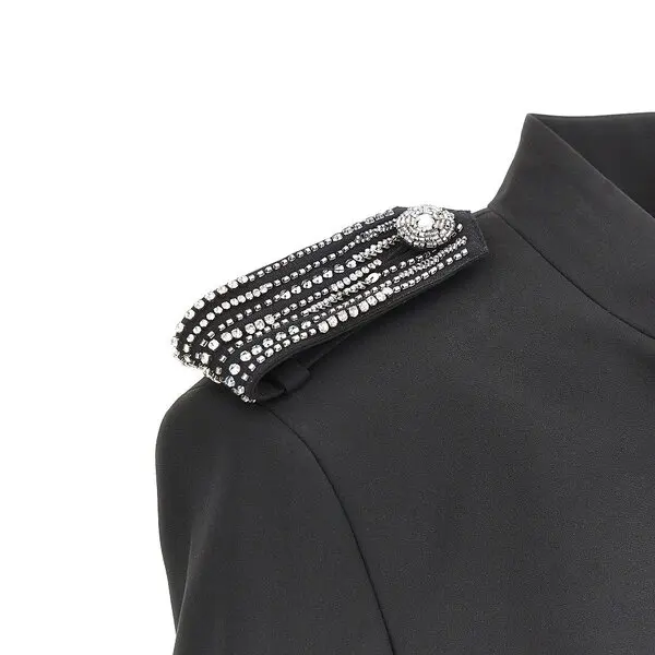 Pinko Embellished Epaulette Jacket