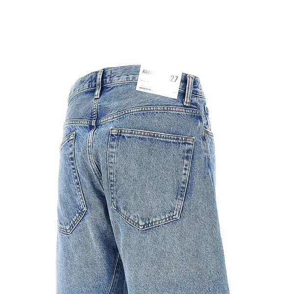 AGOLDE Cotton Denim 'spiral' Jeans