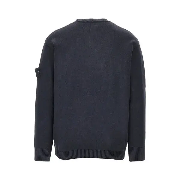 Stone Island Cotton-blend Crewneck Weater