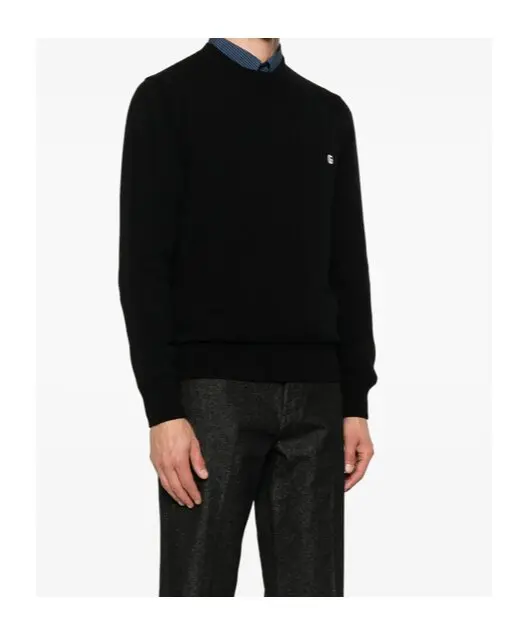 Gucci Logo Plaque Knitted Jumper