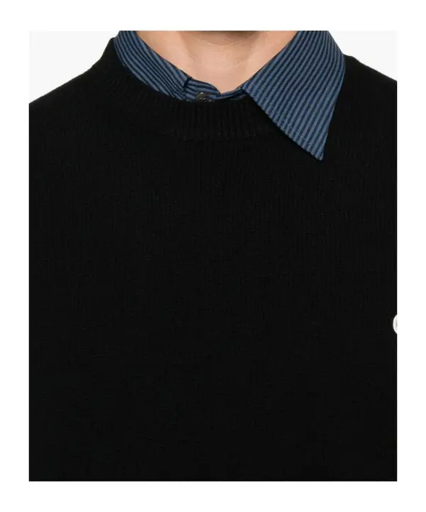 Gucci Logo Plaque Knitted Jumper