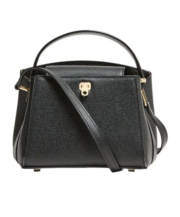 VALEXTRA Doublehandle Bag - Black