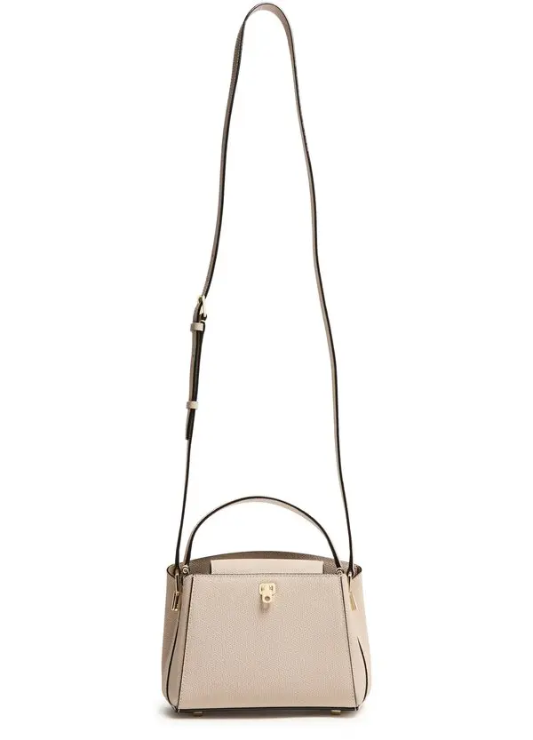 VALEXTRA Top Handle Bag With Adjustable Strap
