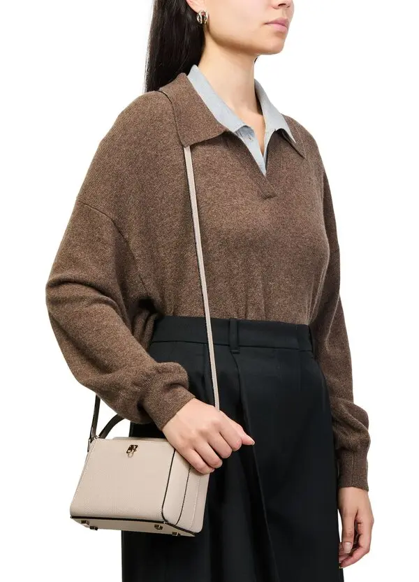 VALEXTRA Gold Handbag