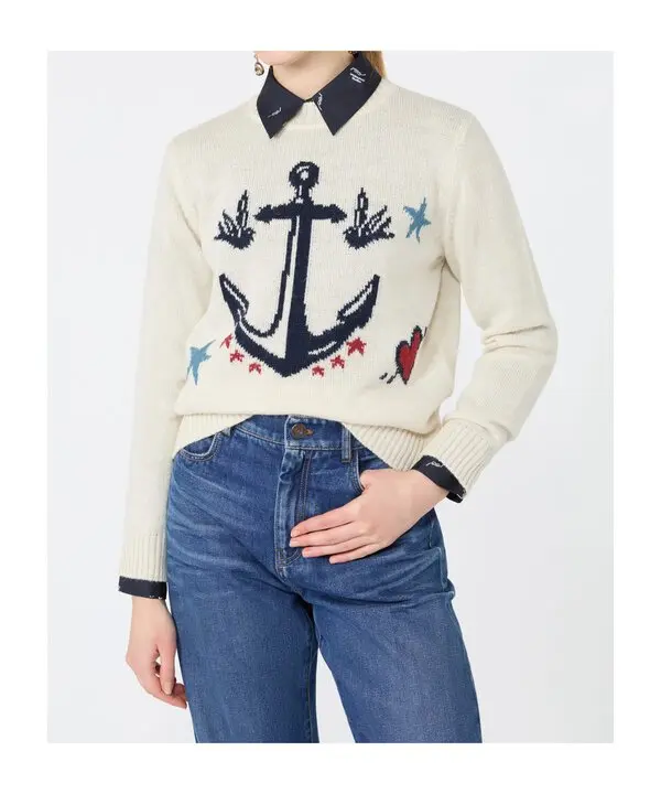 Max Mara Alpaca And Wool-blend Yarn Sweater