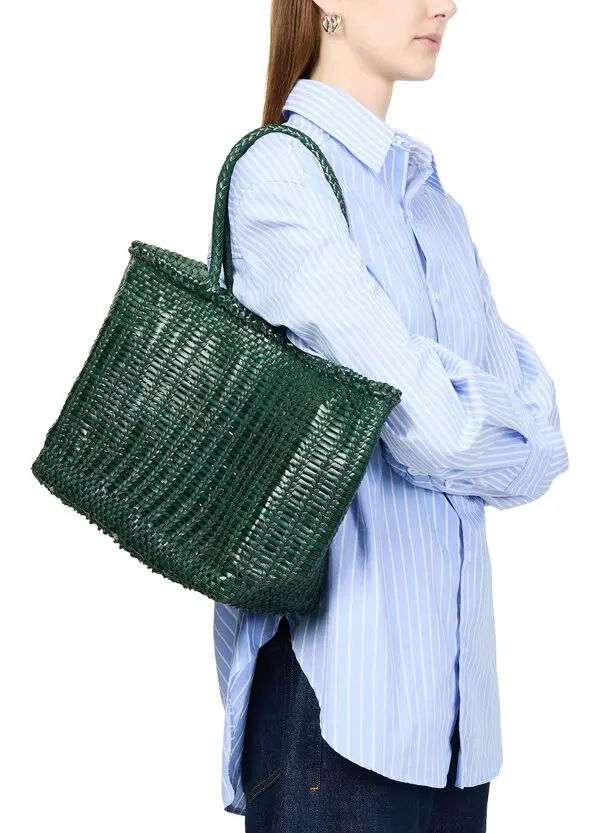 Dragon Diffusion Twotone Printed Handmade Handbag