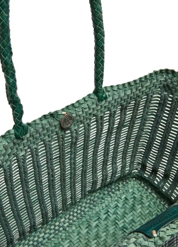 Dragon Diffusion Twotone Printed Handmade Handbag