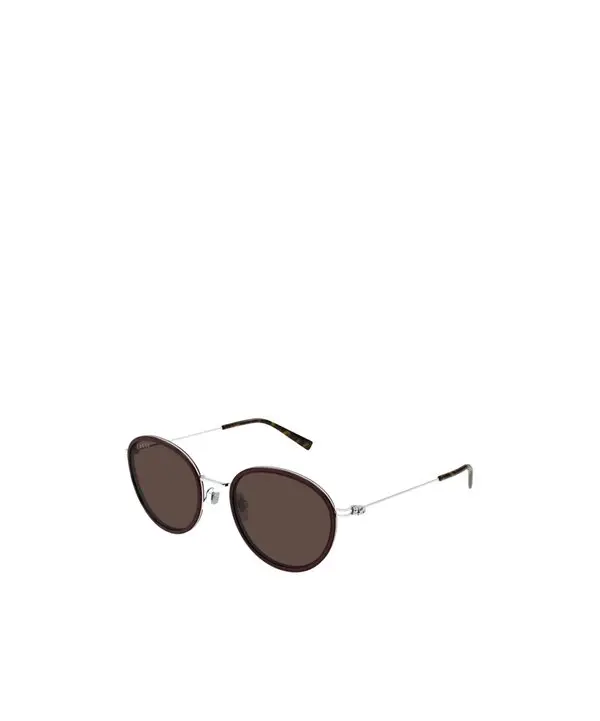 Gucci Gg1849s Round Sunglasses - Brown
