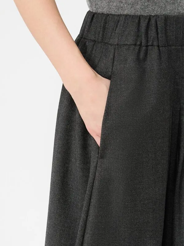Max Mara Elastic Waist Midi Skirt
