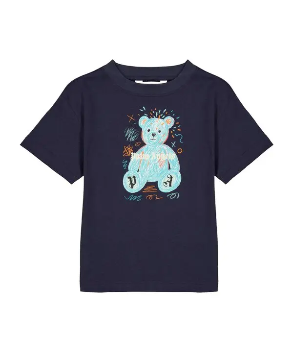 Palm Angels Printed T-shirt - Black