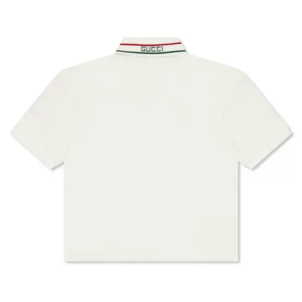 Gucci Shortsleeve Cotton Polo Shirt