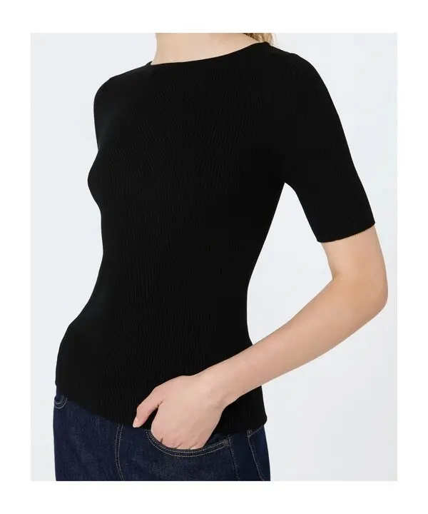 Max Mara Ribbed Knit Pullover