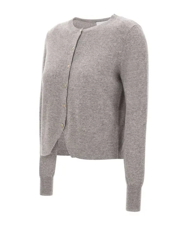 KAOS Ribbed Button-up Cardigan