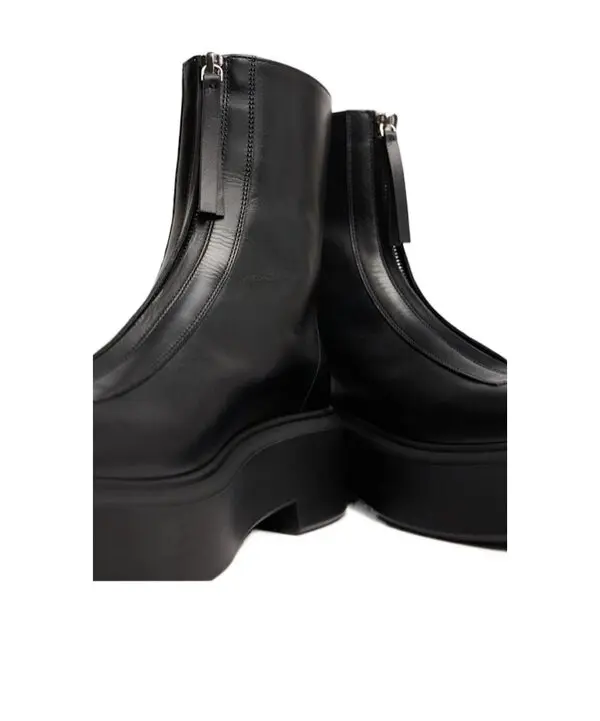 THE ROW Side Zip Ankle Boots
