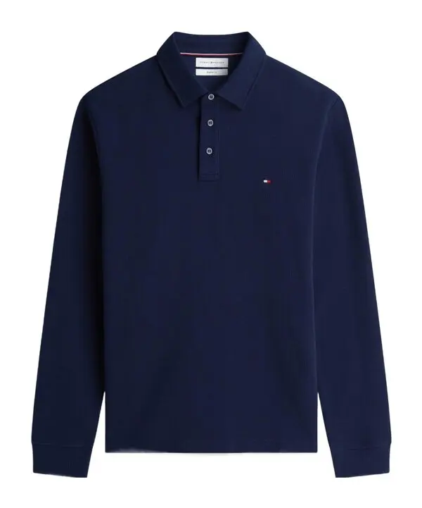 Tommy Hilfiger Solid Color Polo Shirt