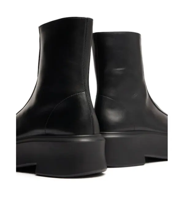 THE ROW Ankle Boots With Zip And Platform Sole
