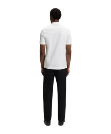 Hugo Boss Short-sleeved Zip-up Polo Shirt
