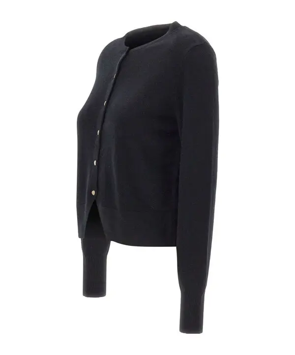 KAOS Buttoned Crew Neck Cardigan