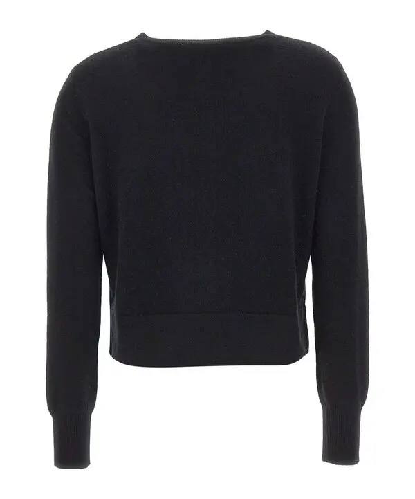 KAOS Buttoned Crew Neck Cardigan