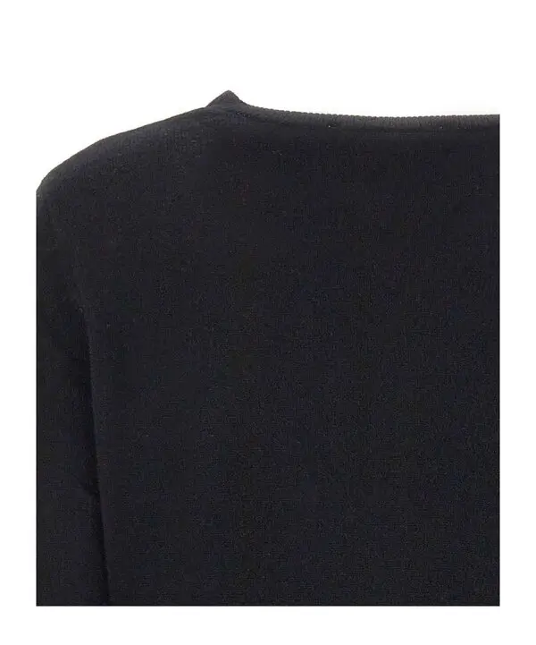 KAOS Buttoned Crew Neck Cardigan