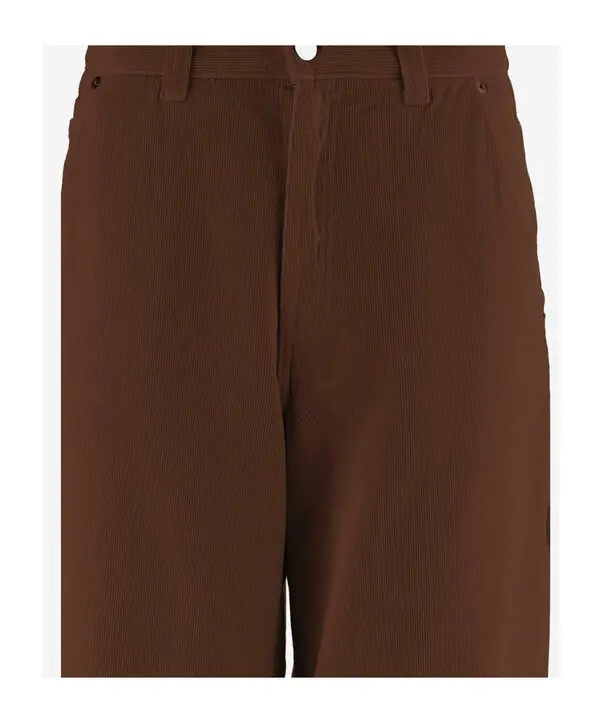 HAIKURE Ribbed Utility Straight-leg Cotton Trousers