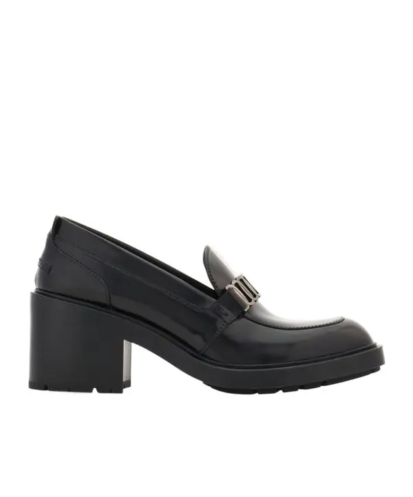 FERRAGAMO Vara Loafers - Black