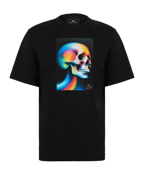 Paul Smith Skull Graphic T-shirt - Black