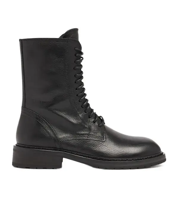 ANN DEMEULEMEESTER Combat Boots With Laces