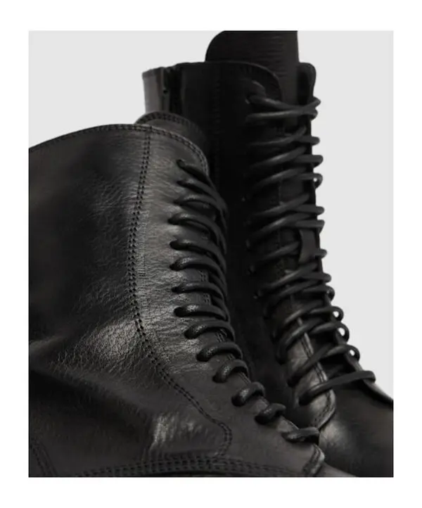 ANN DEMEULEMEESTER Combat Boots With Laces