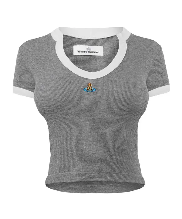VIVIENNE WESTWOOD Ribbed Ringer T-shirt