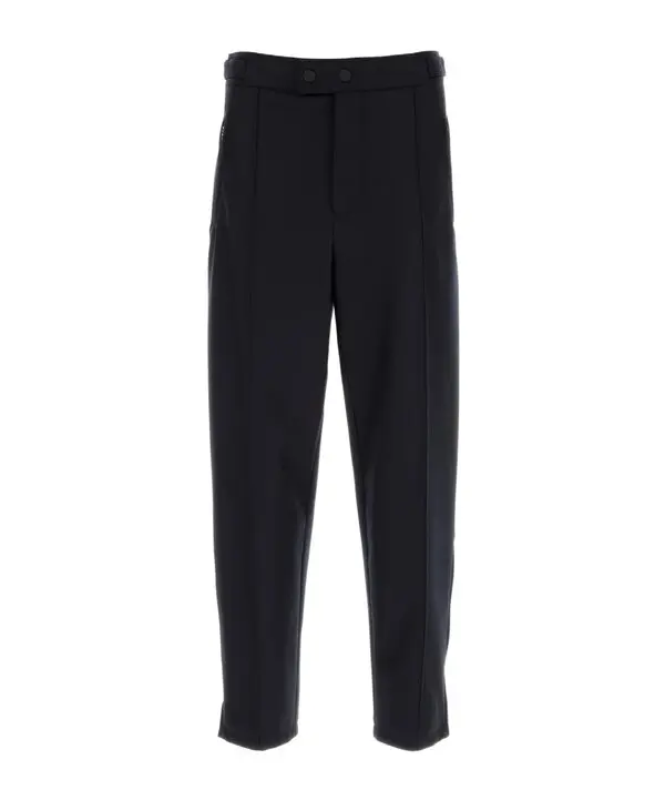 Giorgio Armani Tailored Wool Trousers - Midnight Blue