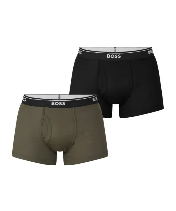 Hugo Boss Bodywear 2 Pack Logo Waistband Boxers