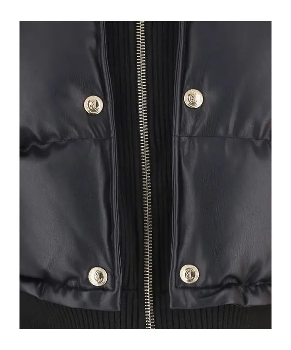 Just Cavalli Stand Collar Quilted Jacket