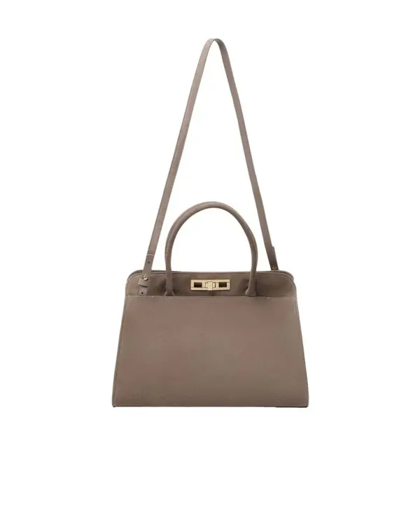 Fabiana Filippi Top Handle Shoulder Bag - Brown