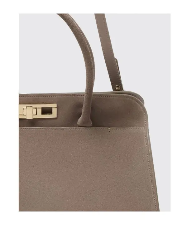 Fabiana Filippi Top Handle Shoulder Bag - Brown