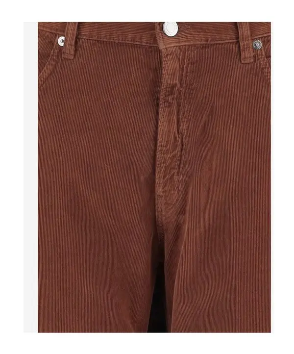 HAIKURE Ribbed Five-pocket Pants