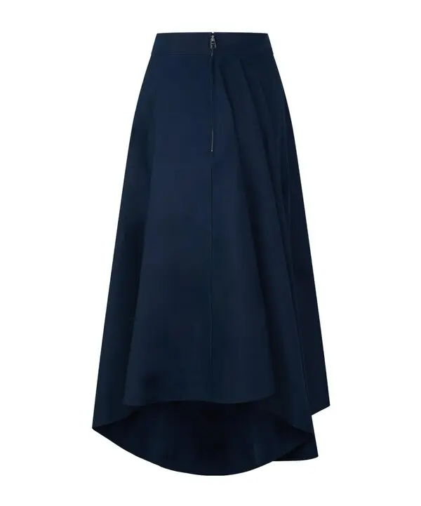 Givenchy Solid Color Midi Skirt