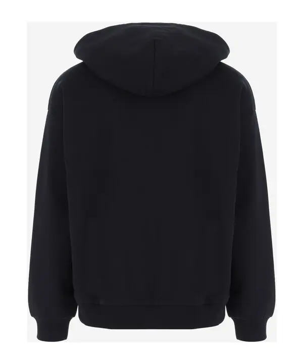 Just Cavalli Hooded Sweatshirt With Zippered Pocket