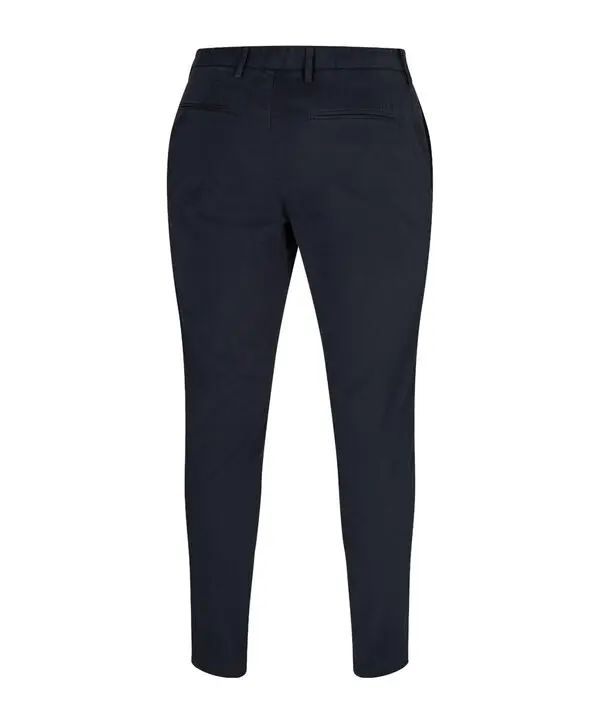 Hugo Boss Buttonzip Waist Cotton Chino Trousers