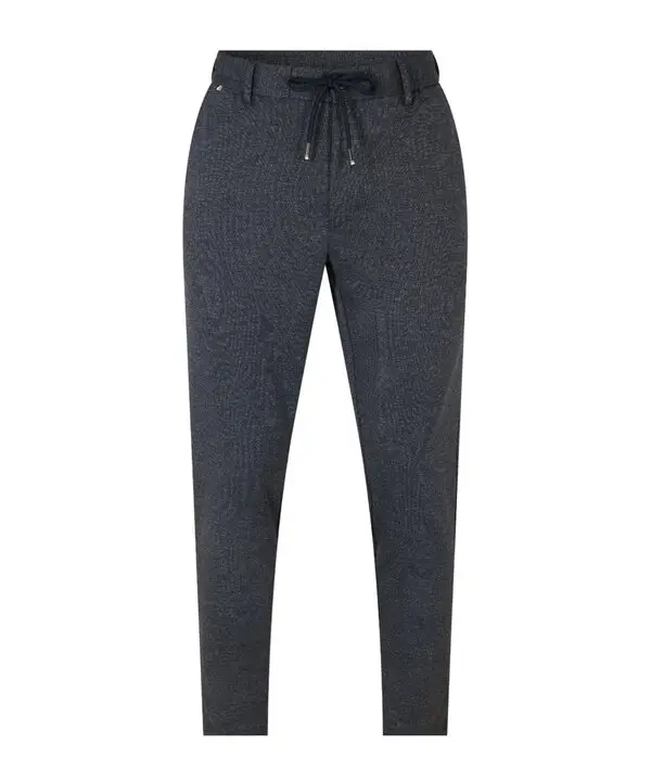 Hugo Boss Drawstring Waist Textured Knit Trousers