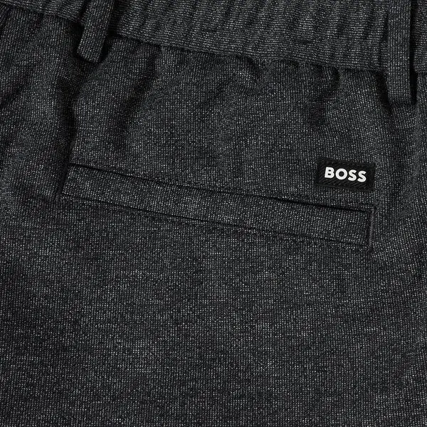 Hugo Boss Drawstring Waist Textured Knit Trousers