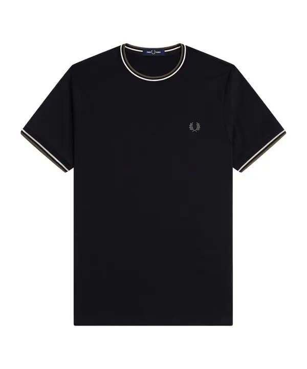 Fred Perry Solid Color T-shirt