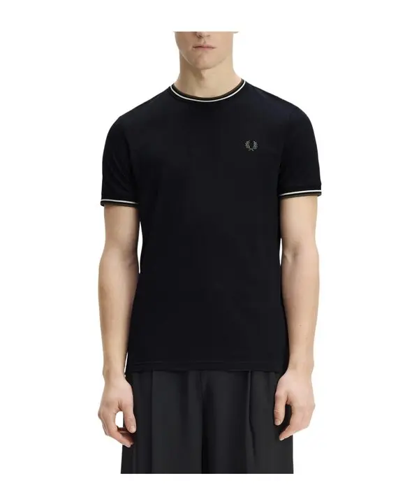 Fred Perry Solid Color T-shirt
