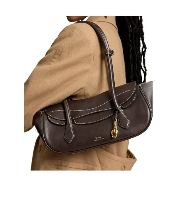 Polo Ralph Lauren Blaize Leather Shoulder Bag