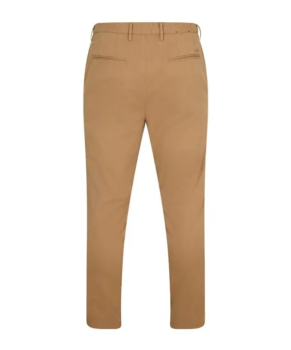 Hugo Boss Buttonzip Waist Cotton Chino Trousers