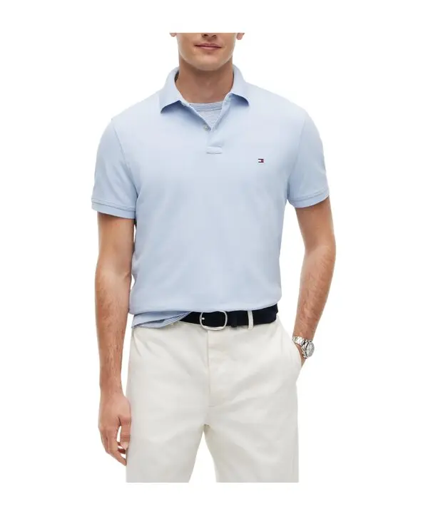 Tommy Hilfiger Solid Color Polo Shirt